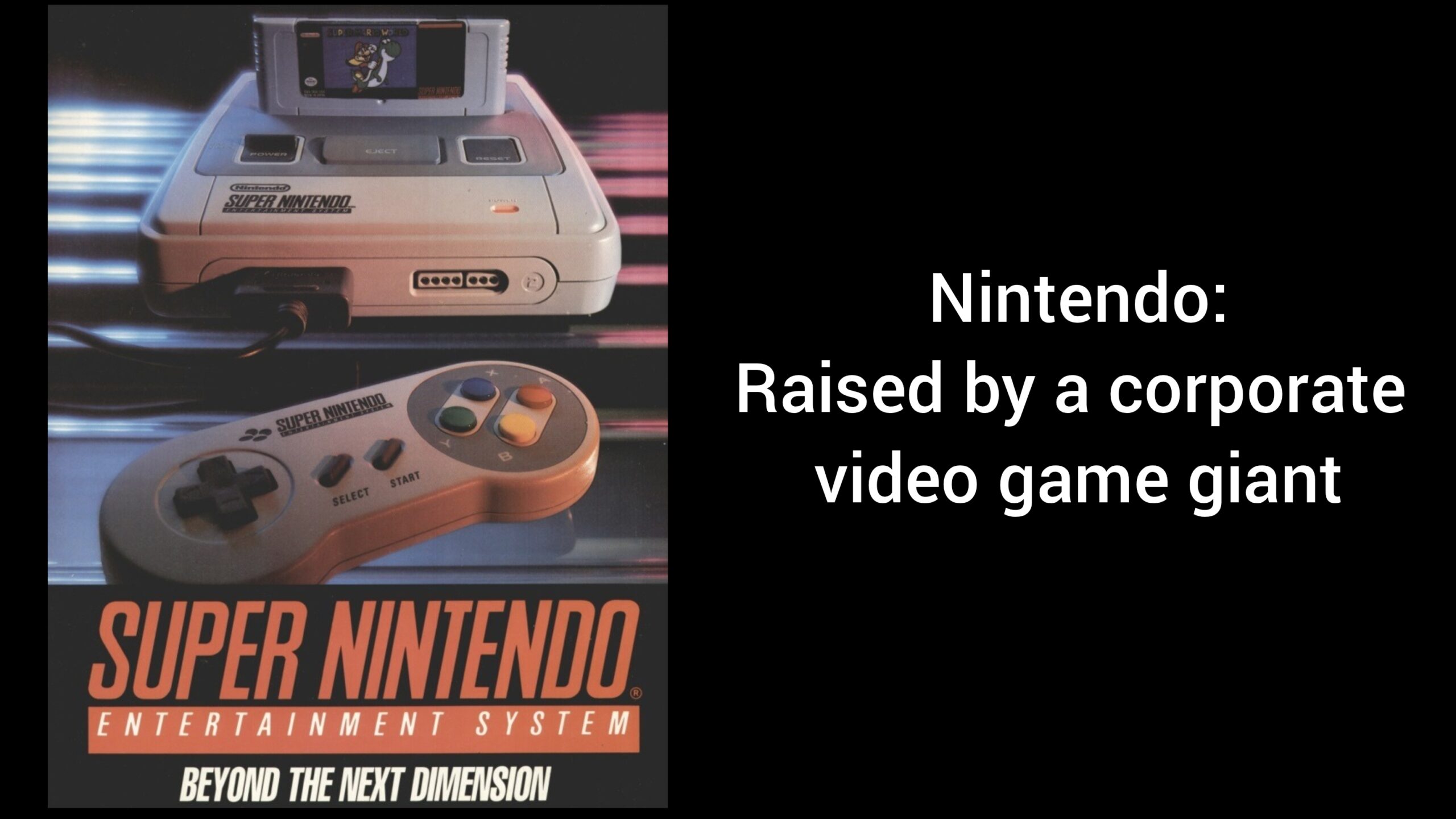 Nintendo: Raised by a corporate video game giant - Cat's Claw Records